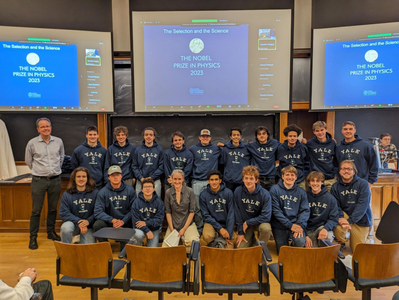 Yale Physics 2025 Howard L. Schultz Prize winners | Yale Wright Laboratory